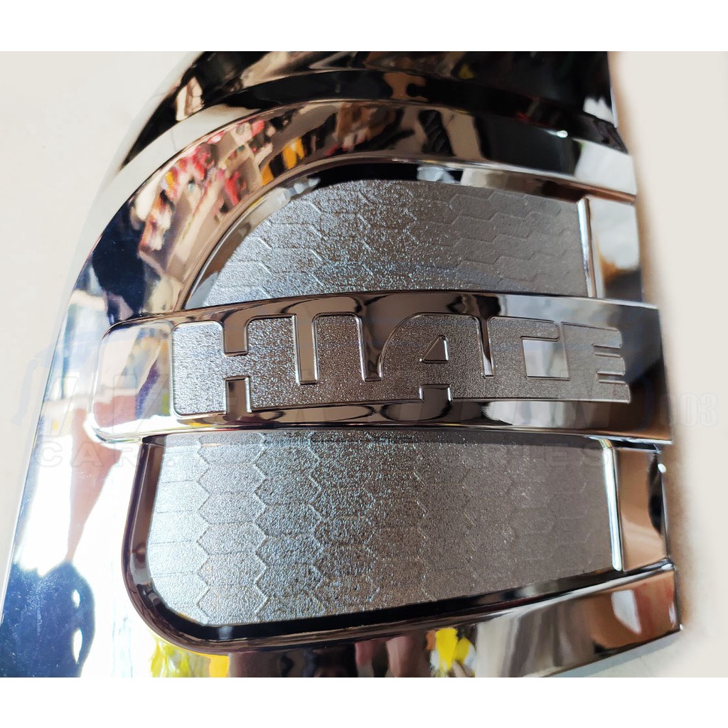 【Hot Sale】Toyota Hiace GL Grandia 2014 to 2018 Smoothen Panel (Chrome ...