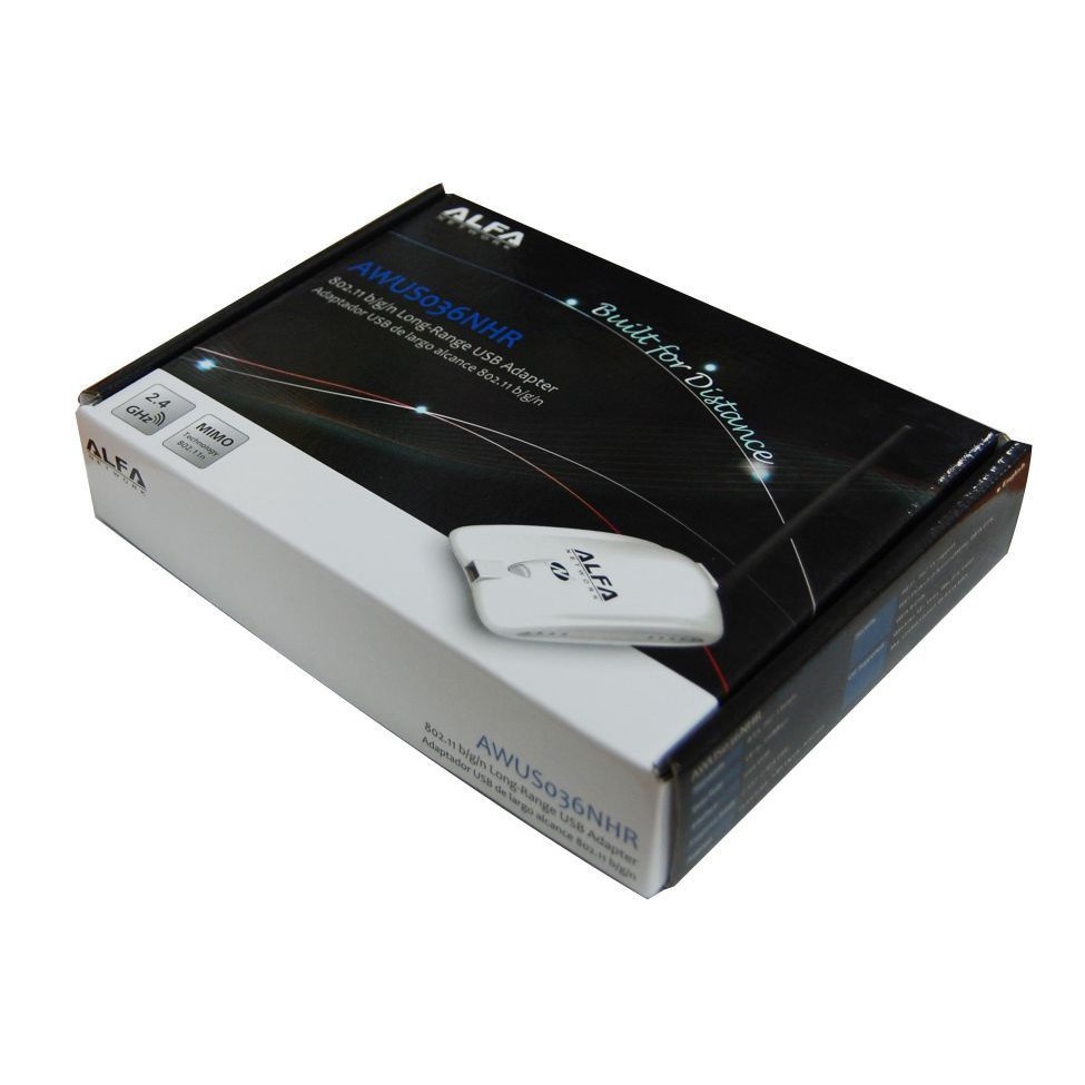 Alfa AWUS036NHR v2 Wireless-N USB WiFi Realtek RTL8188RU Kali Linux ...