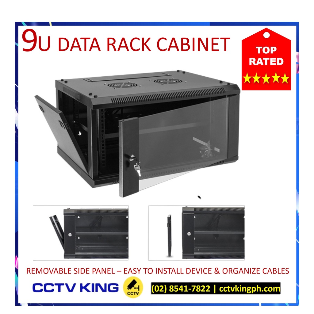 【Hot Sale】Data Rack Server Rack 9u Data Cabinet (For Self Assembly)data ...