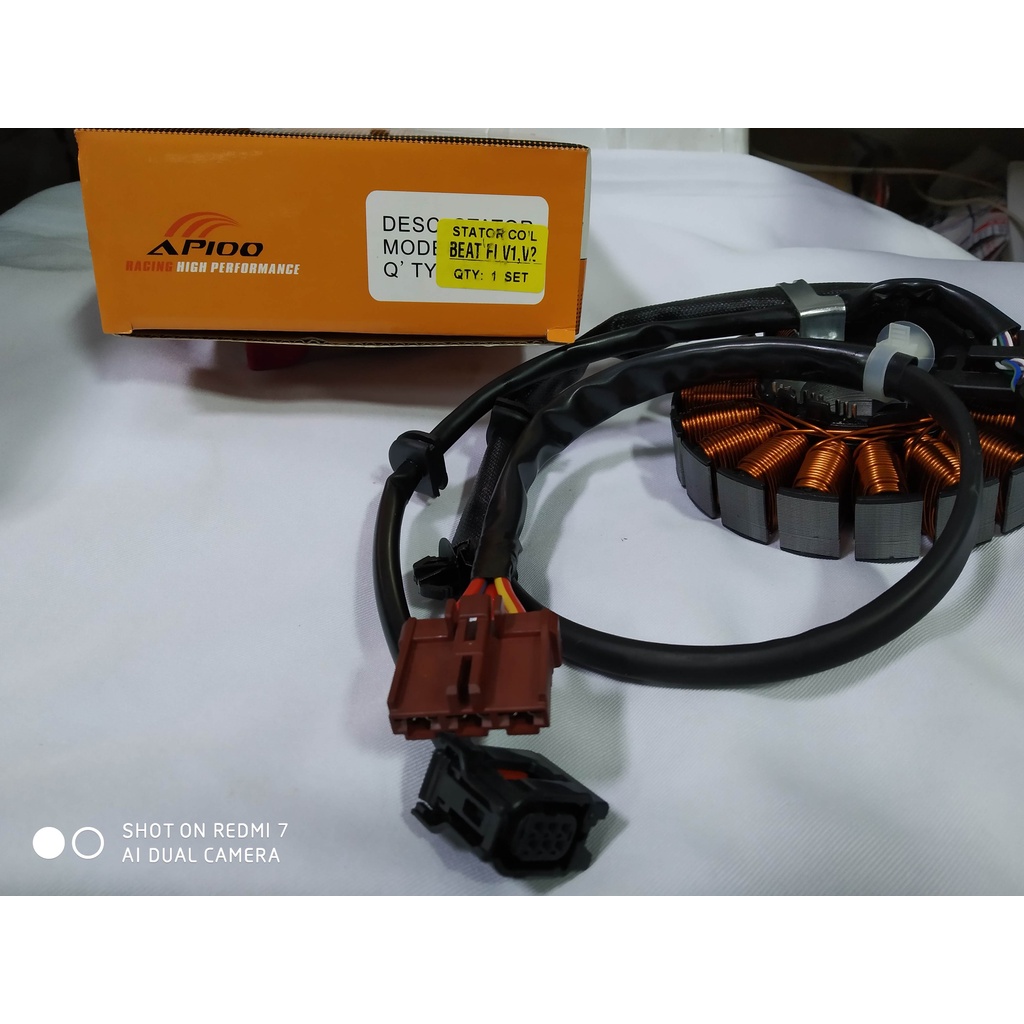 Motorcycle Stator Coil Assembly For Aerox/Nmax V2(B6H-H1410-00) ,Beat ...
