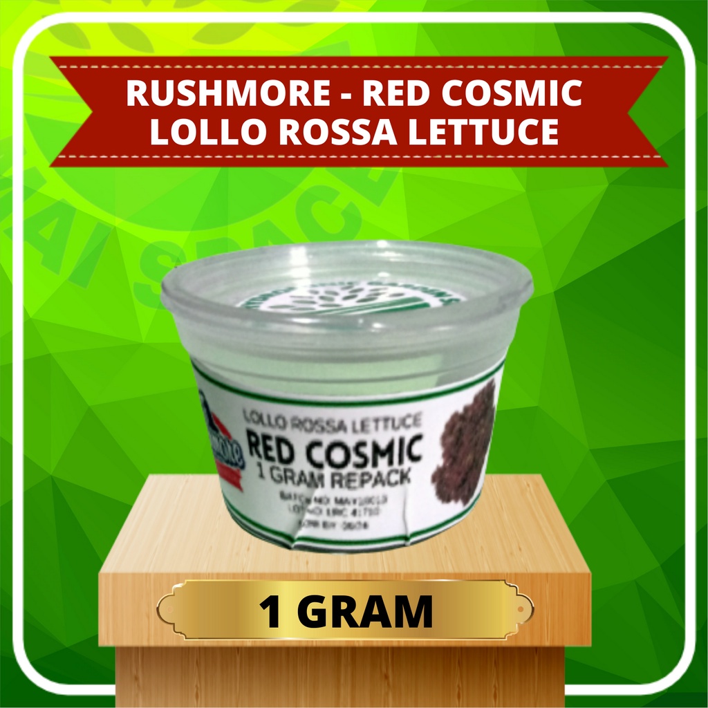 RUSHMORE - RED COSMIC - LOLLO ROSSA (1 GRAM REPACK) [MAI SPACE ...