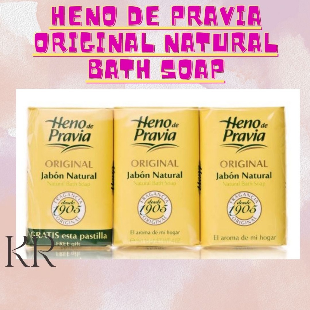 Heno de Pravia Original Natural Bath Soap (per pc) | Shopee Philippines
