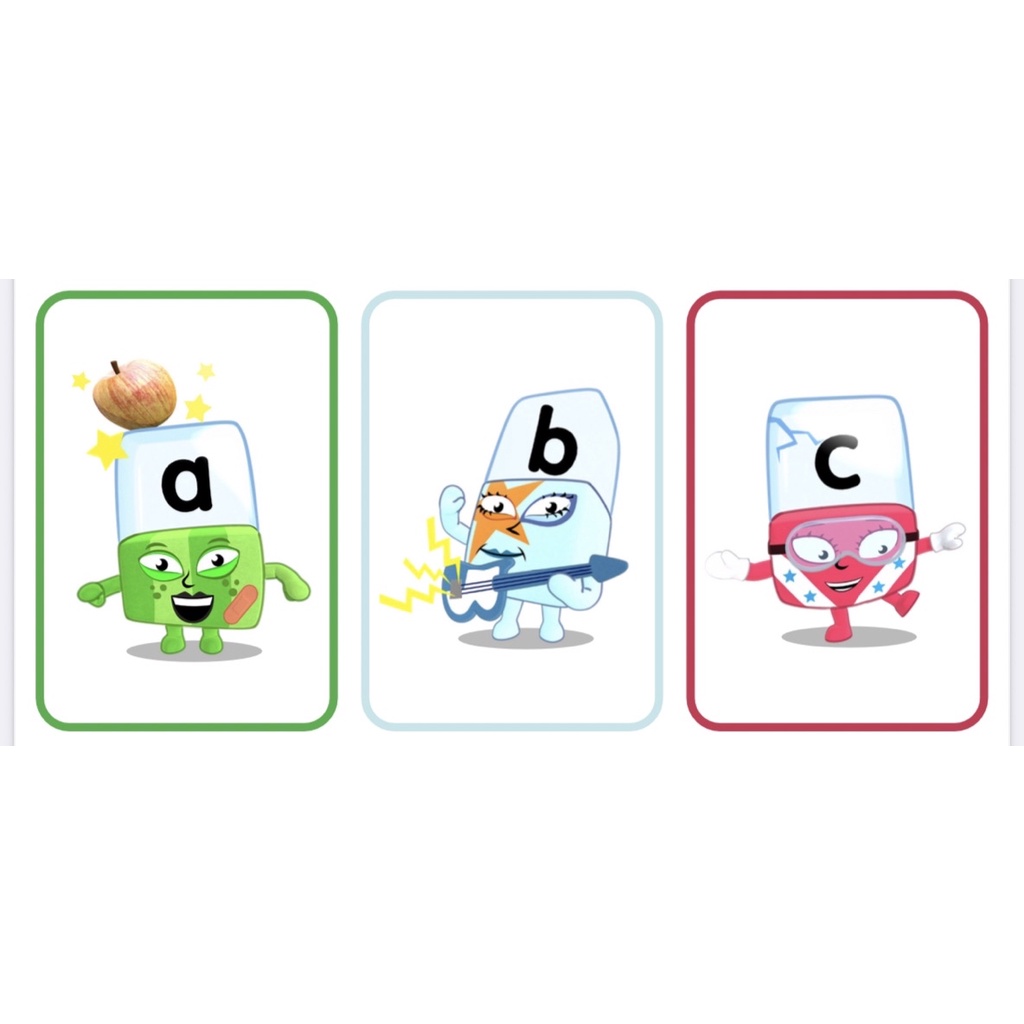 Alphablocks 26 PC Flashcards Laminated | Shopee Philippines