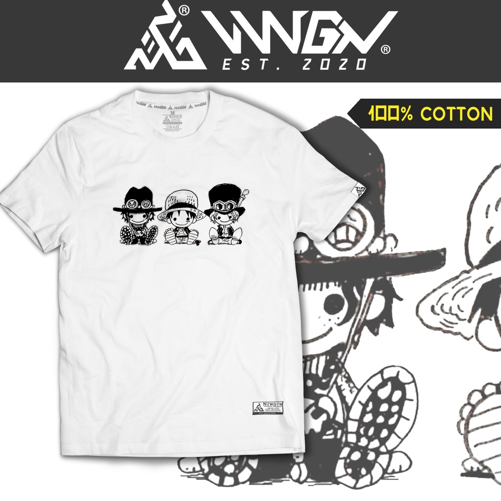 NEWGEN® CLOTHING - " Ace Luffy Sabo Chibi " | One Piece | Pro Club ...