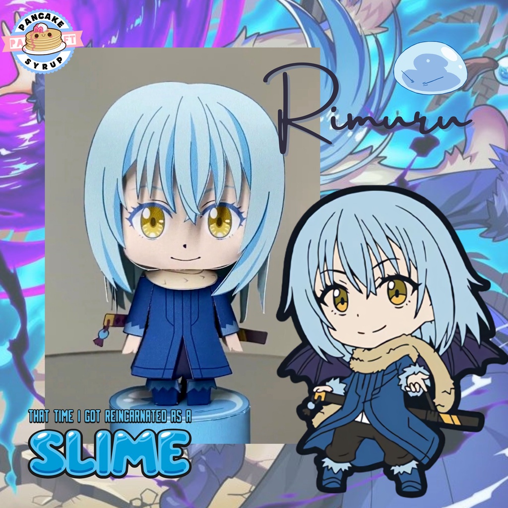 ۞Chibi Figure That Time I Reincarnated as a Slime Rimuru Tempest Anime ...