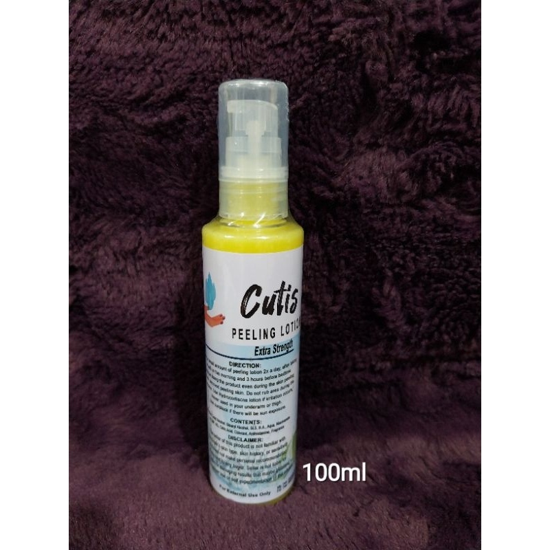 ♧Cutis Peeling Lotion 100ml | Shopee Philippines
