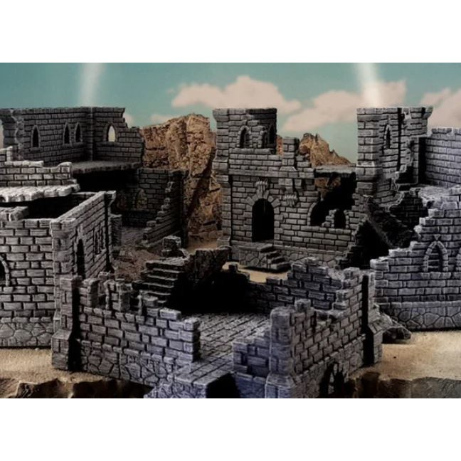 Building and Ruins Minitures 3D printed terrain 28mm warham dnd ...