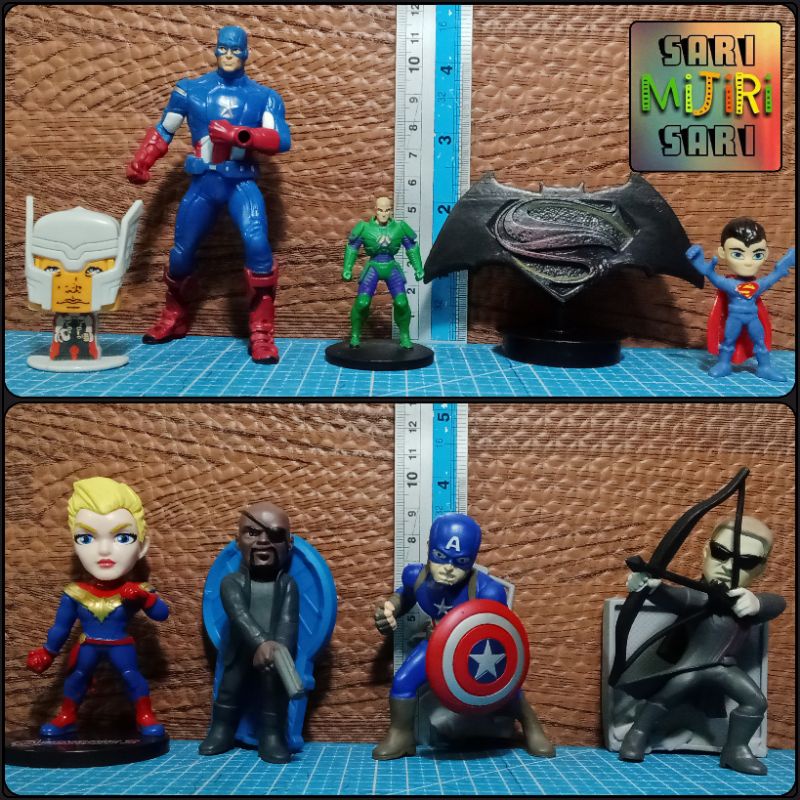 Tekken • Mario/Luigi • DC: Lex Luthor • Marvel Avengers: Captain Marvel ...