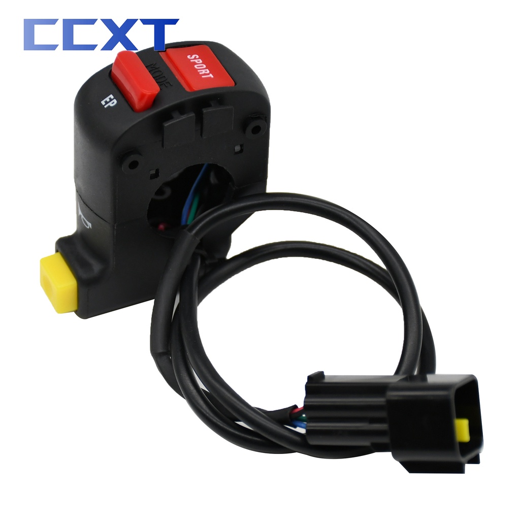 Motorcycle Electric Horn Switch Buttons Sport/Ep Power Mode Selector ...