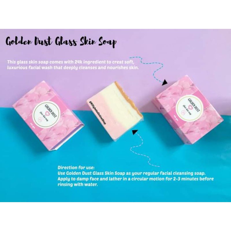 Golden Dust (glass skin soap) by G21 | Shopee Philippines