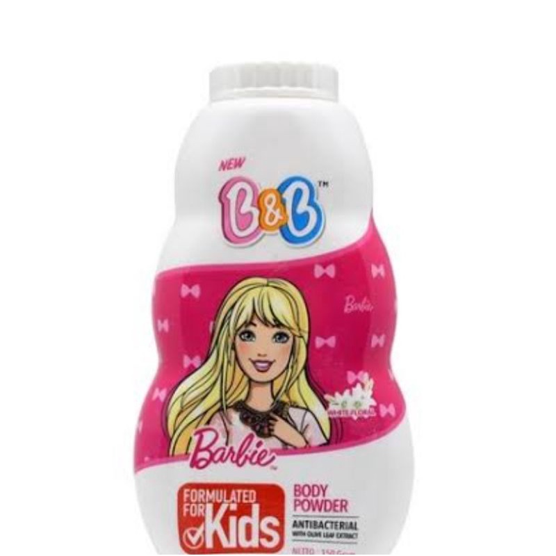 B&B KIDS Barbie Body Powder 150g | Shopee Philippines