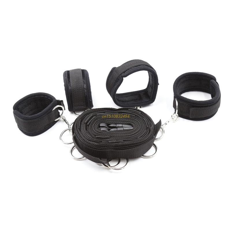 Bed Erotic Restraint & Ankle Cuffs SM Adult Product Couples Fetish Kit Drop Shipping | Shopee ...