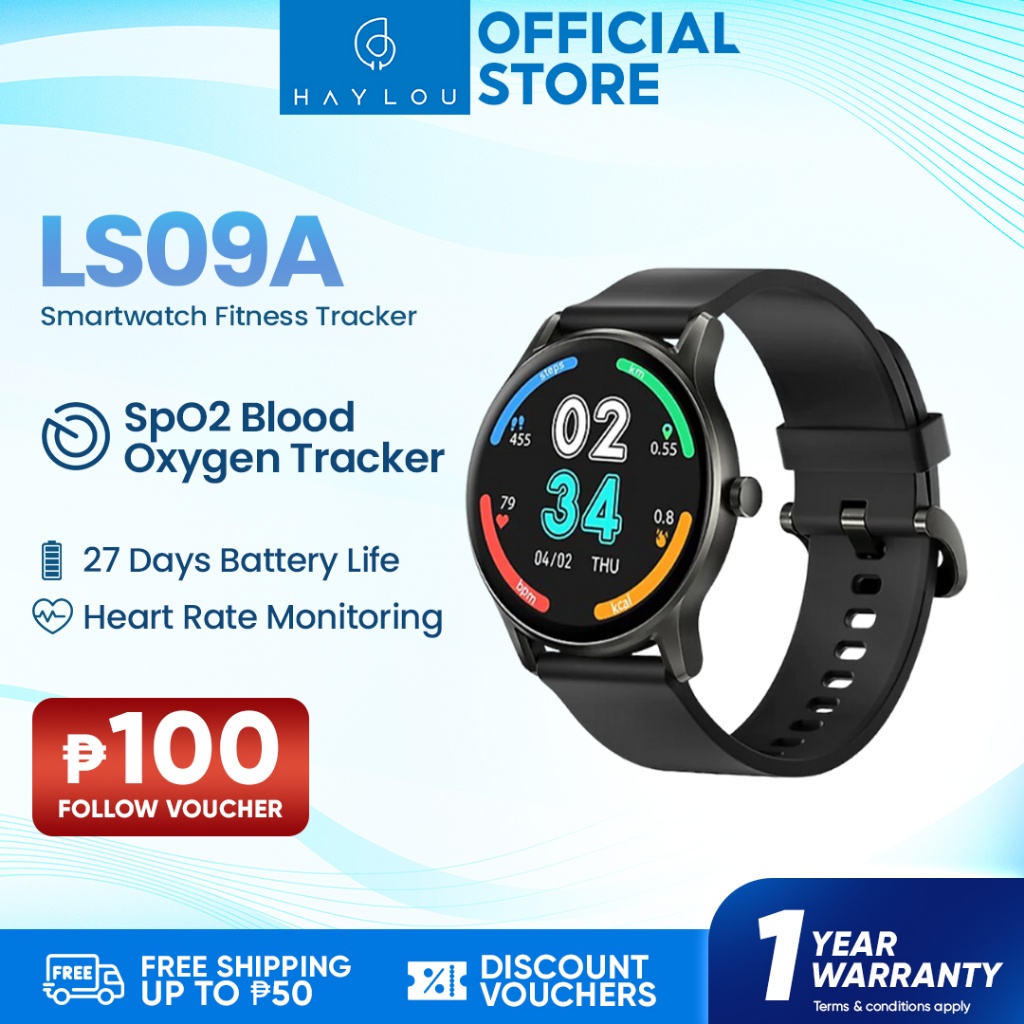 ♈ Haylou GS LS09A and GST LS09B Smartwatch Fitness Tracker SpO2 Blood ...