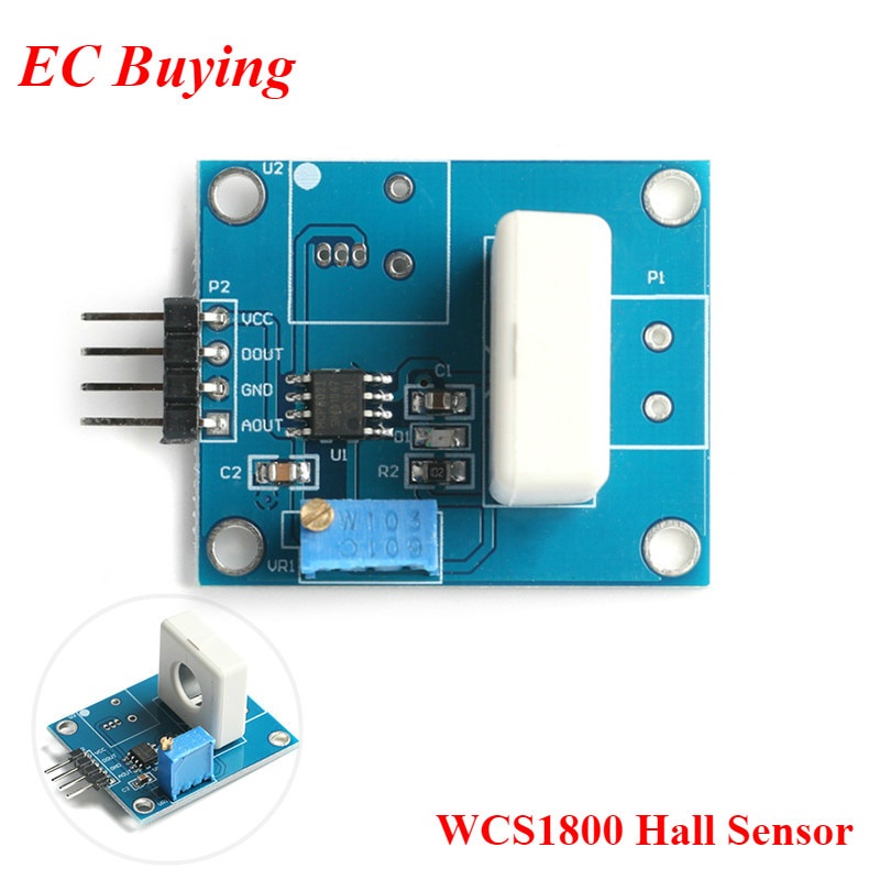 ⊙Wcs1800 Wcs1700 Wcs1600 Dc 5v 100A 70A 35A Current Protection Sensor ...