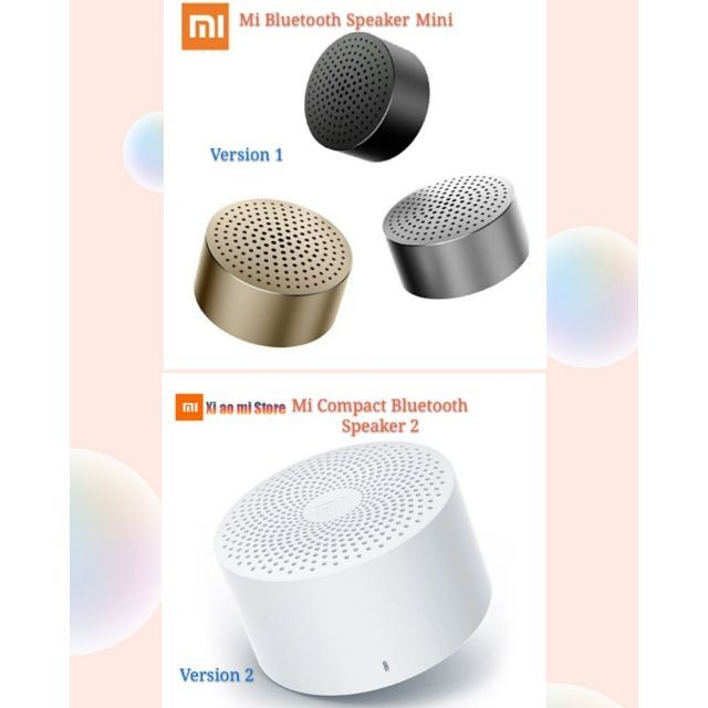 Original Xiaomi Mi Bluetooth Compact Mini Portable Speaker | Shopee ...