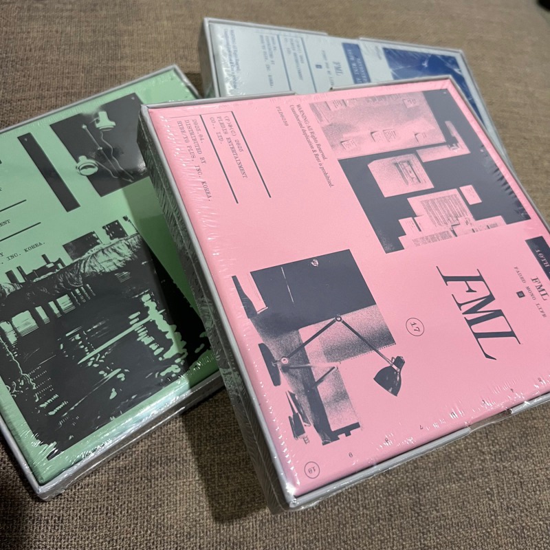 ┋♦[ON HAND] SEVENTEEN FML ALBUM (PHOTOBOOK AND CARAT VER.) & POBs ...