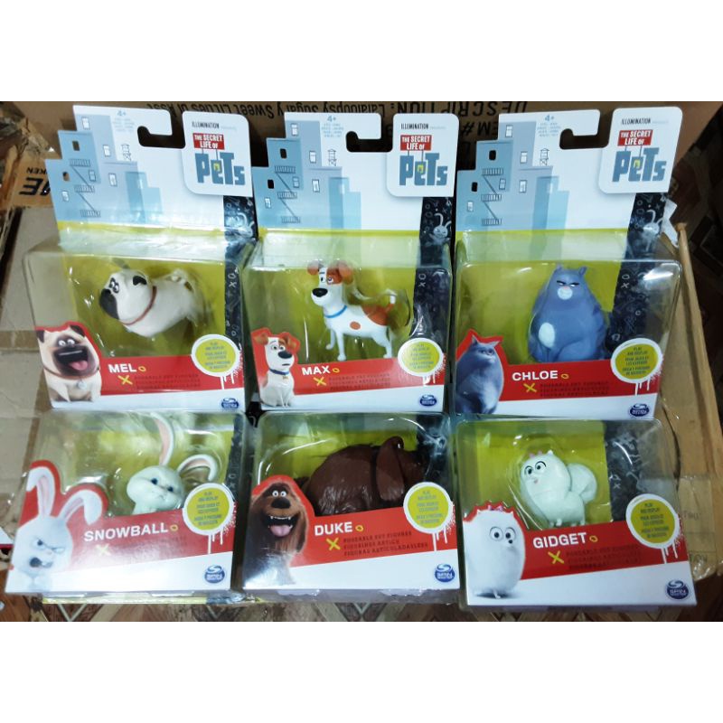 The Secret Life of Pets Poseable Action Figures | KIDDIECORNERMANILA ...
