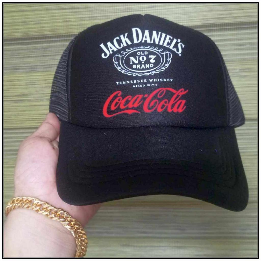 ♨ஐJack Daniel's Daniels Coca Cola Mesh Net Trucker Trucker Cap Dad Hat ...