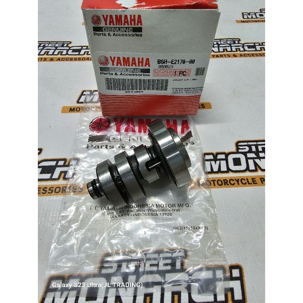 GENUINE STOCK CAMSHAFT ASSY WITH BEARING (B6H-E2170-00) YAMAHA NMAX 155 ...