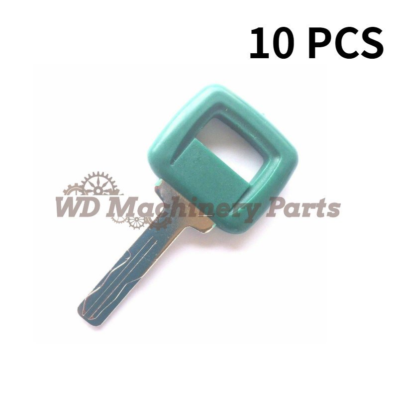 10PCS Ignition Keys 11039228 for Volvo Loader Haul Truck Heavy ...
