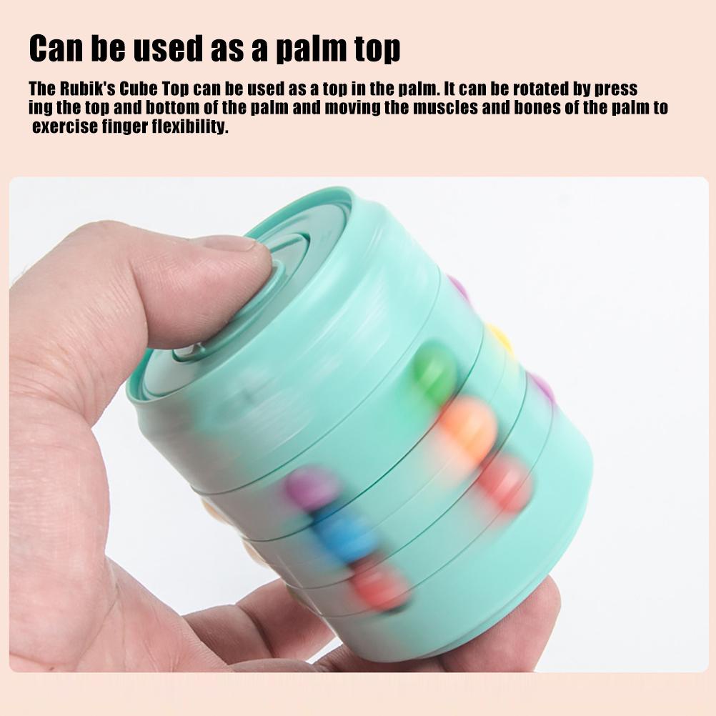 ON HAND] READY TO SHIP Fidget Toy Can Magic Bean Cube Toys Spinner For ...