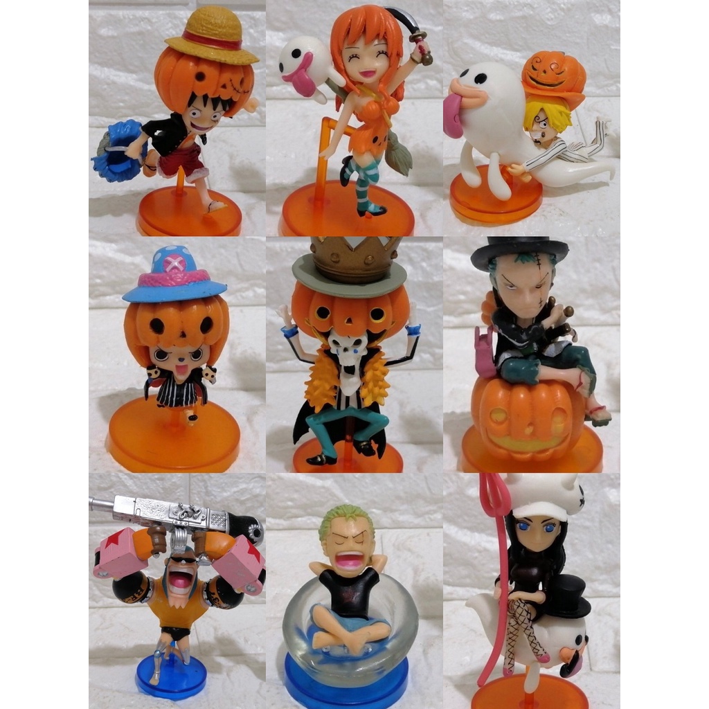 ☫♈™Sale One Piece Luffy Zoro Chopper Nami Robin Franky Sanji Roger ...