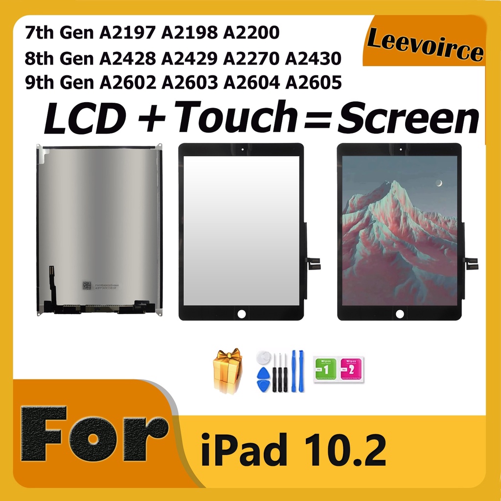 Instock10.2 LCD +Touch Screen = Display For iPad 10.2 2019 7th Gen ...