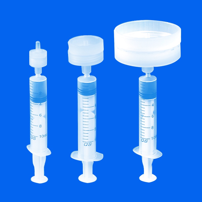 LAB Plastic Syringe Liquid suction device Replaceable membrane syringe ...