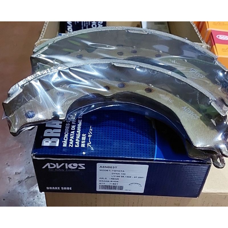 A8N003T/V BRAKE SHOE ASSEMBLY FOR TOYOTA TAMARAW REVO 1998-2005 ADVICS ...