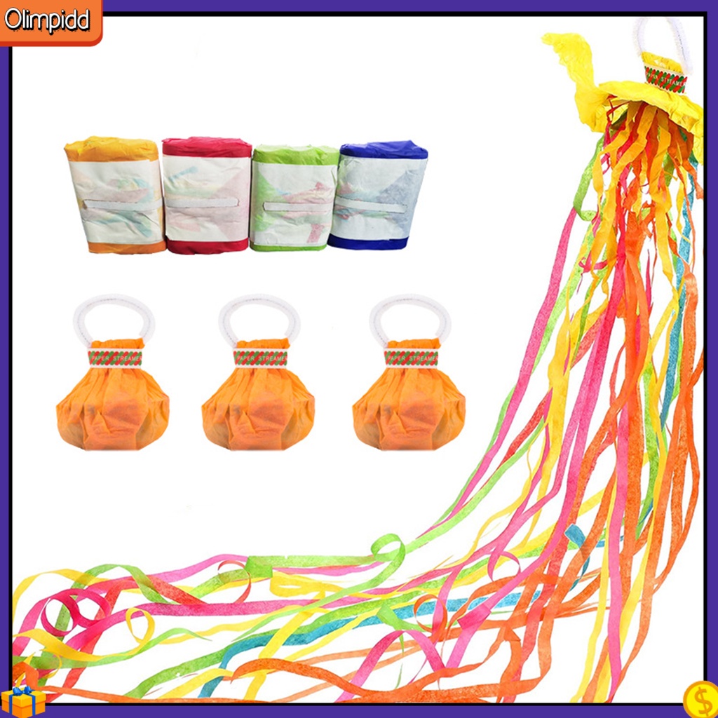 (olimpidd) Eco-Friendly Confetti Streamer for Party Hand Throw Confetti ...