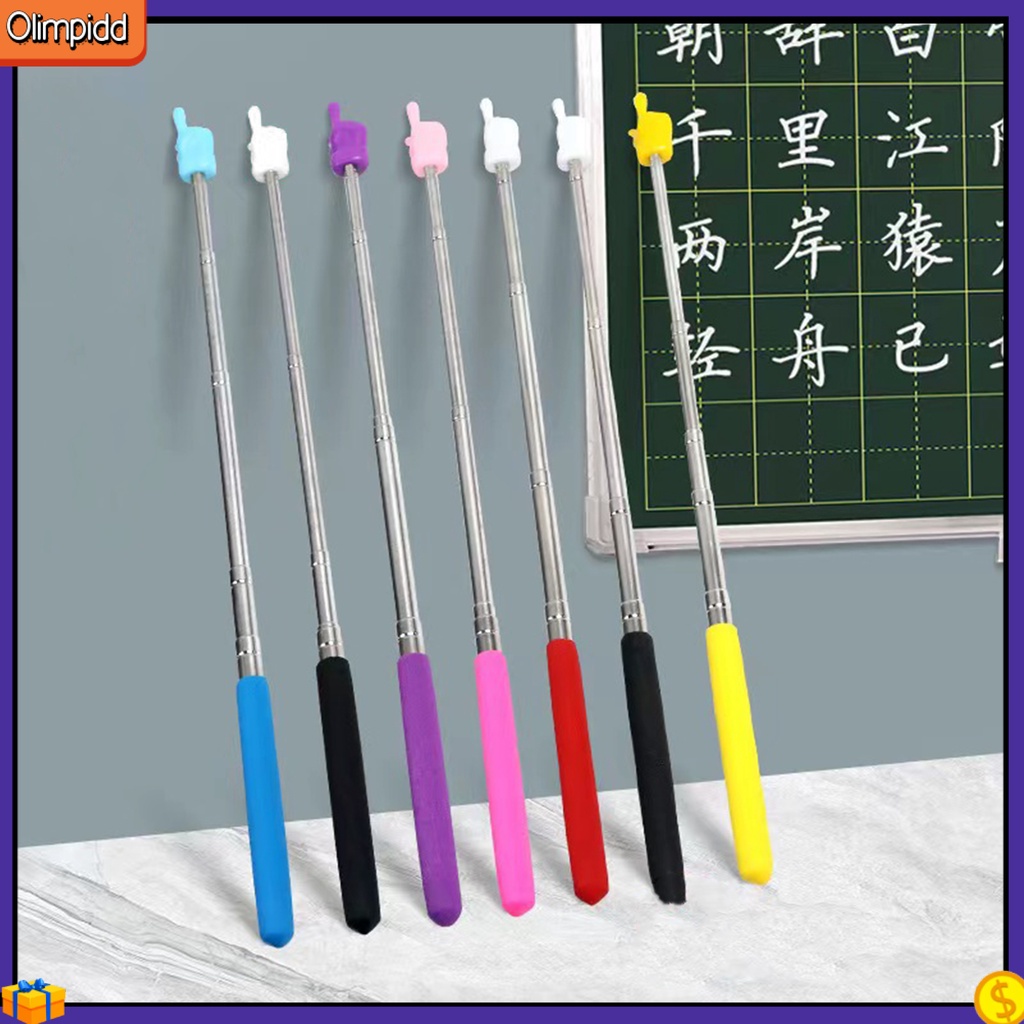 olimpidd| Teacher Pointer for Classroom Professional Teaching Tool Telescopic Finger Pointer ...