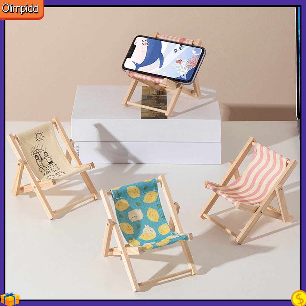 (olimpidd) Sturdy Phone Holder for Living Room Beach Chair Type Desktop ...