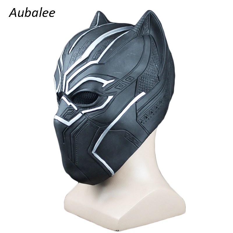 Black Leopard Panther Mask Party Soft Latex Mask Adult Fantastic Black ...