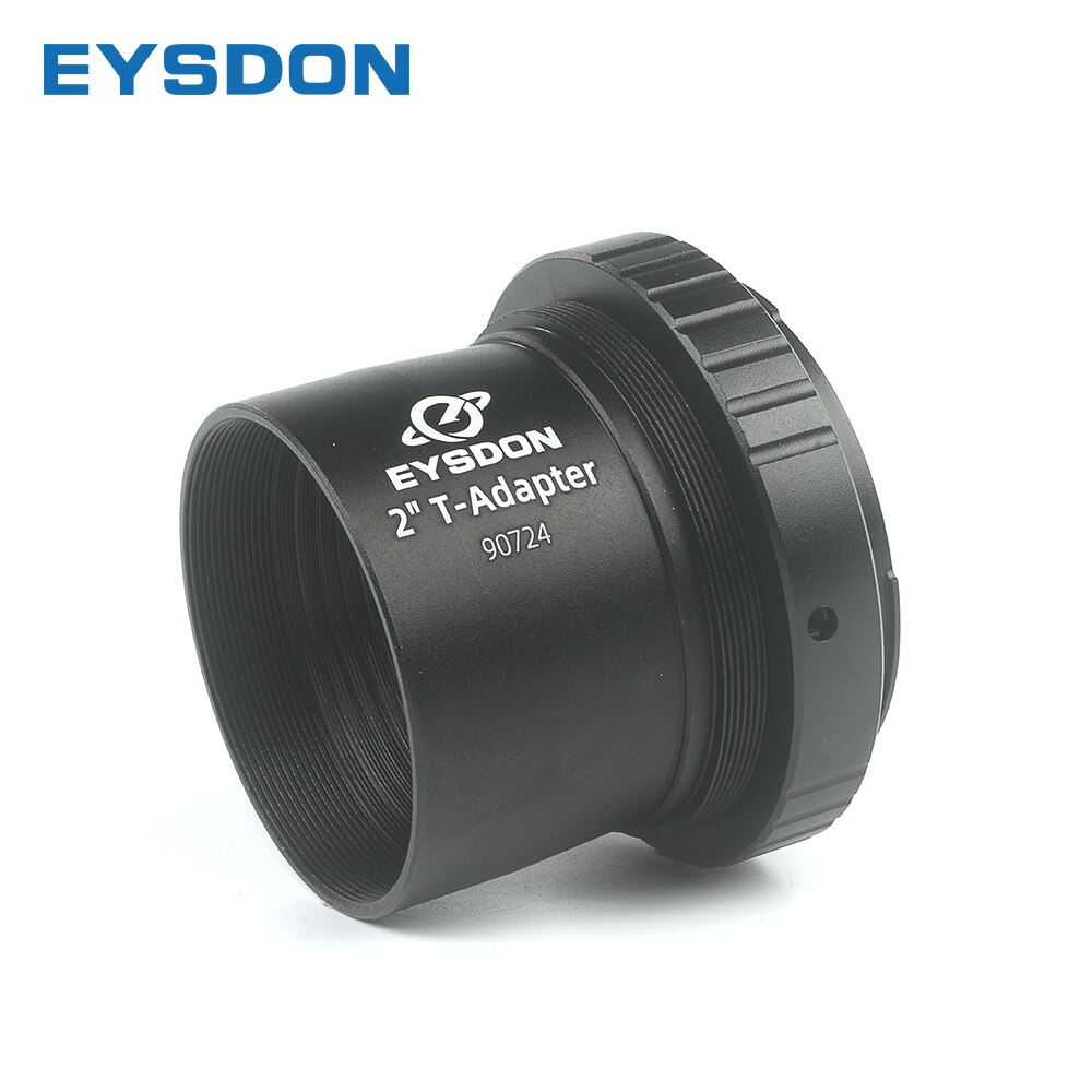 EYSDON 2" Telescope T2 Camera Adapter M42 T Tube with Camera T-Ring ...