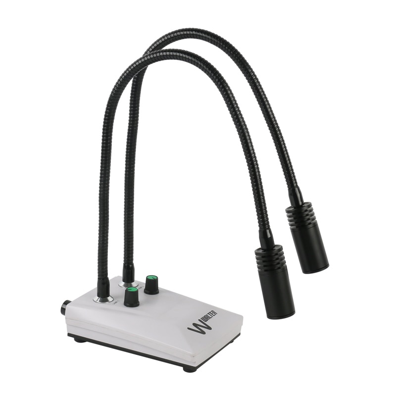 6W 7500K LED Gooseneck Illuminator Spotlight Lamp Stereo Microscope ...