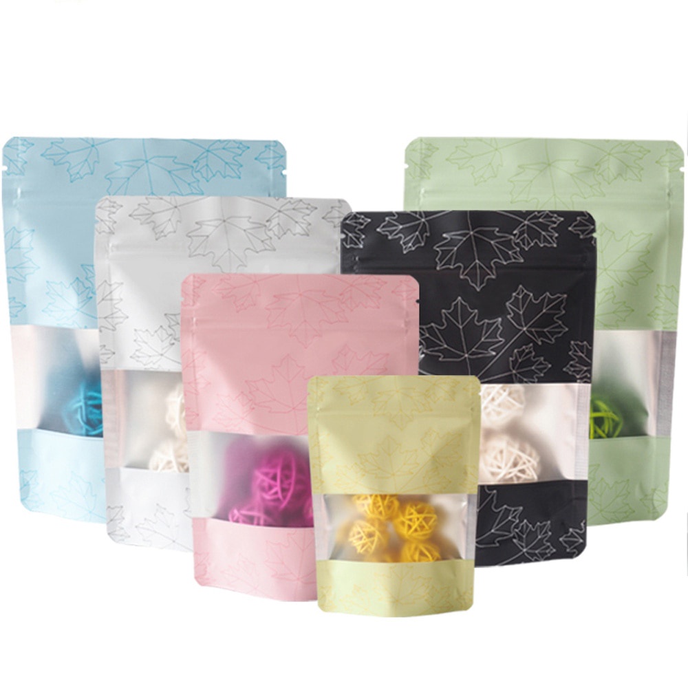 Eco-friendly Plastic Bags Aluminum Mylar Packaging Bags Stand Up Herb ...