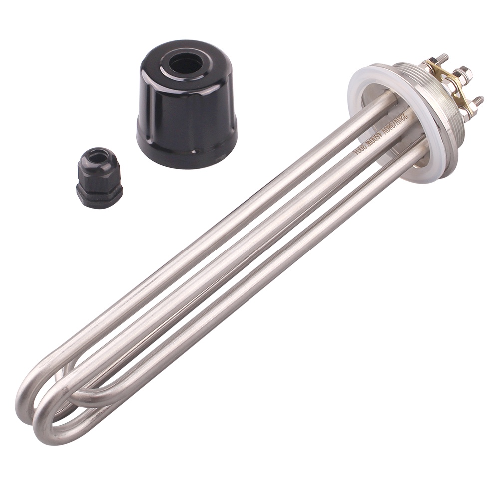 DERNORD 2kw Brewing Heating Element 2"Tri Clamp 64mm Flange Water ...
