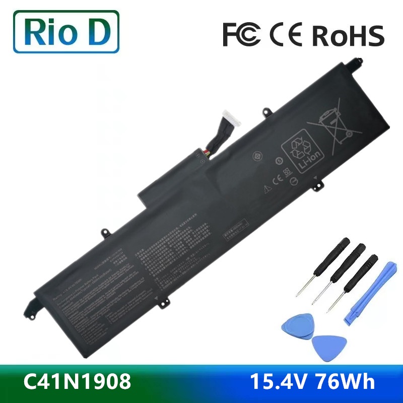 C41n1908 0B200-03610000 Battery For Asus Rog Zephyrus G14 Ga401 Ga401ii ...