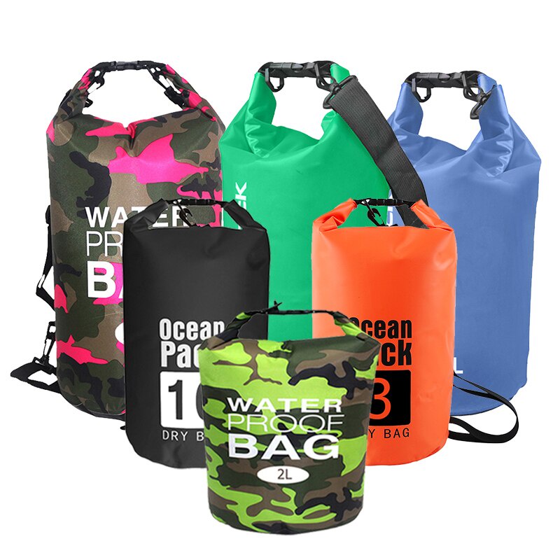 Hot Sell 2L PVC Waterproof Swimming Bags Dry Sack for Outdoor Boating ...
