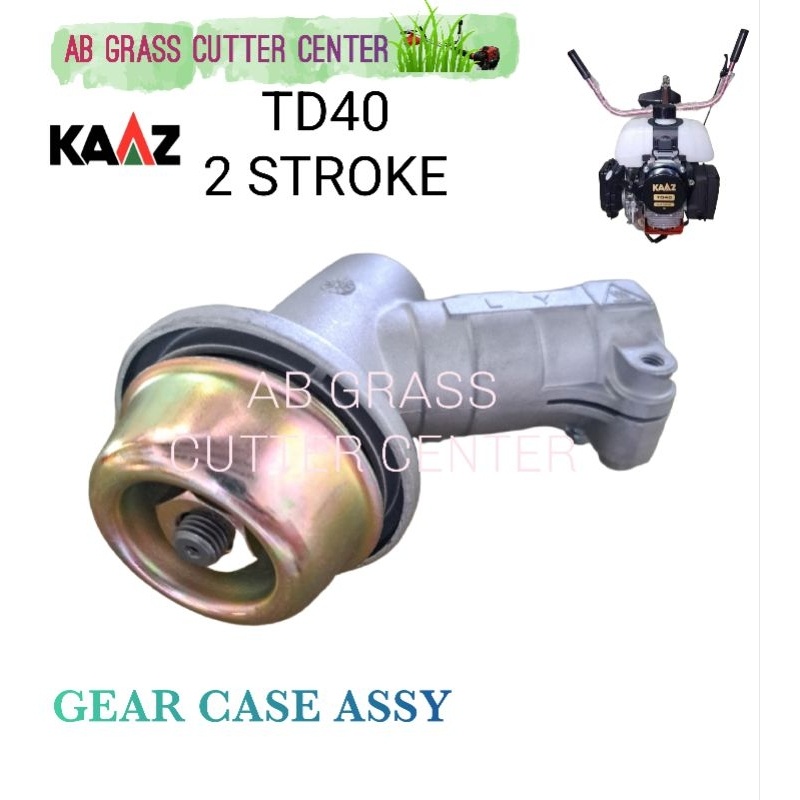 KAWASAKI TD40 GEAR CASE ASSY KAAZ GRASS CUTTER TD40 2 STROKE | Shopee ...
