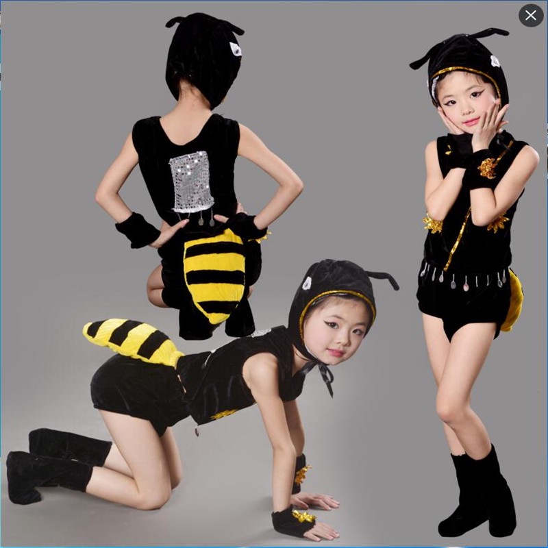 Children Little Ant Costume Animal Cartoon Dance Costume cos | Shopee ...