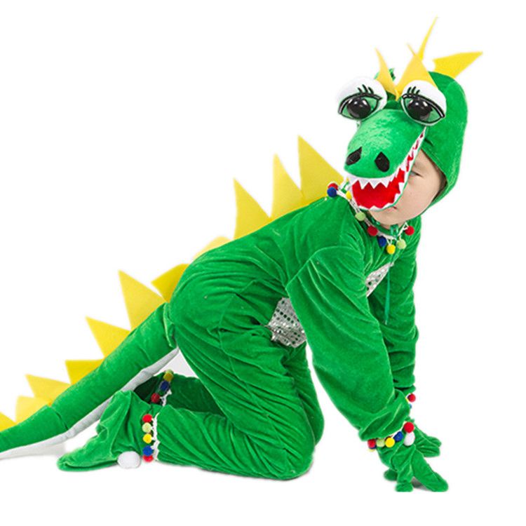 Cosplay Halloween Chameleon Tik Tok Dinosaur Clothes Tyrannosaurus ...