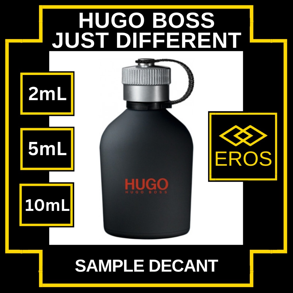 Hugo Boss Just Different 1mL 2mL 5mL decant perfume sample spray vial ...