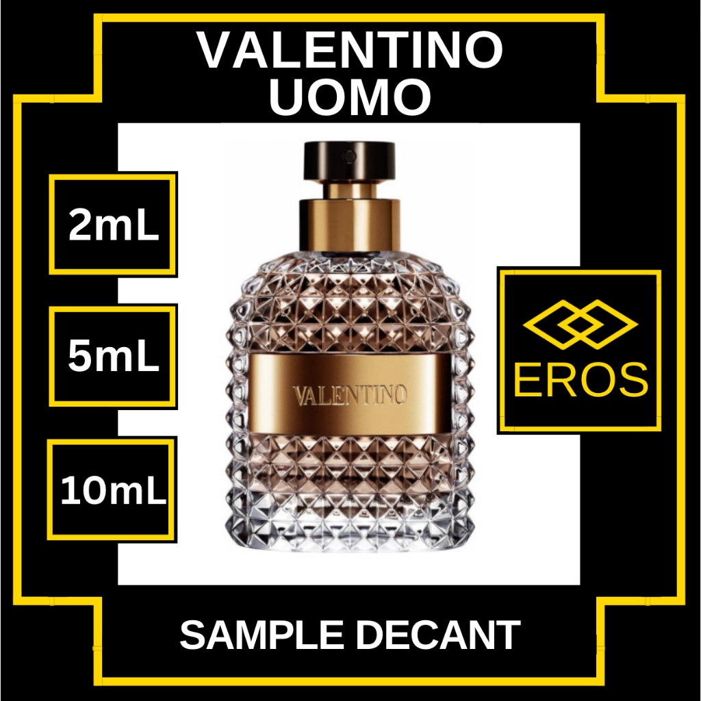 Valentino Uomo DECANT 1mL 2mL 5mL decant perfume sample vial spray ...