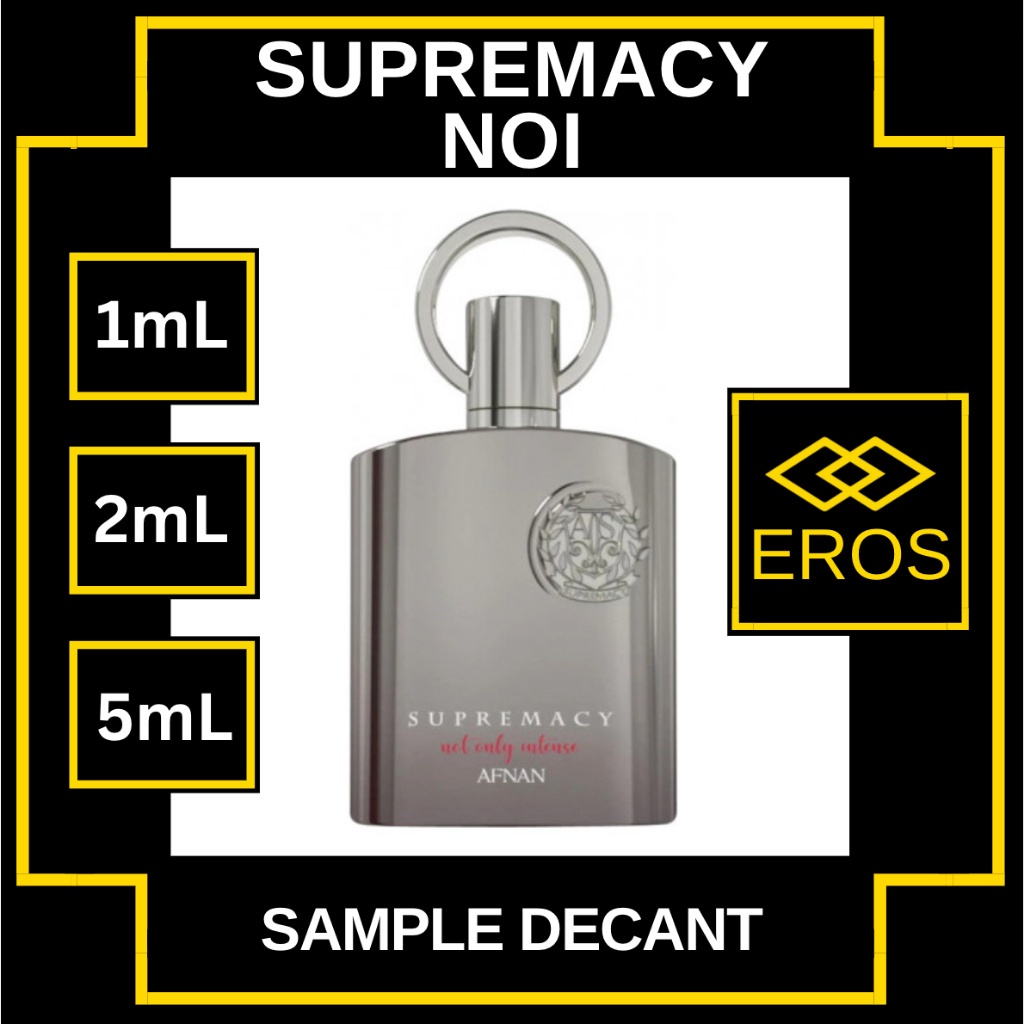 Supremacy NOI 1mL 2mL 5mL decant perfume sample spray vial dab on ...