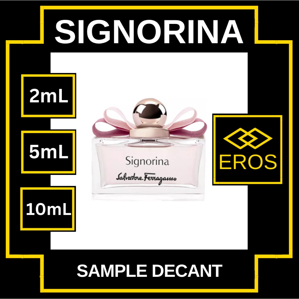 Signorina EDP Salvatore Ferragamo 1mL 2mL 5mL sample perfume decant ...