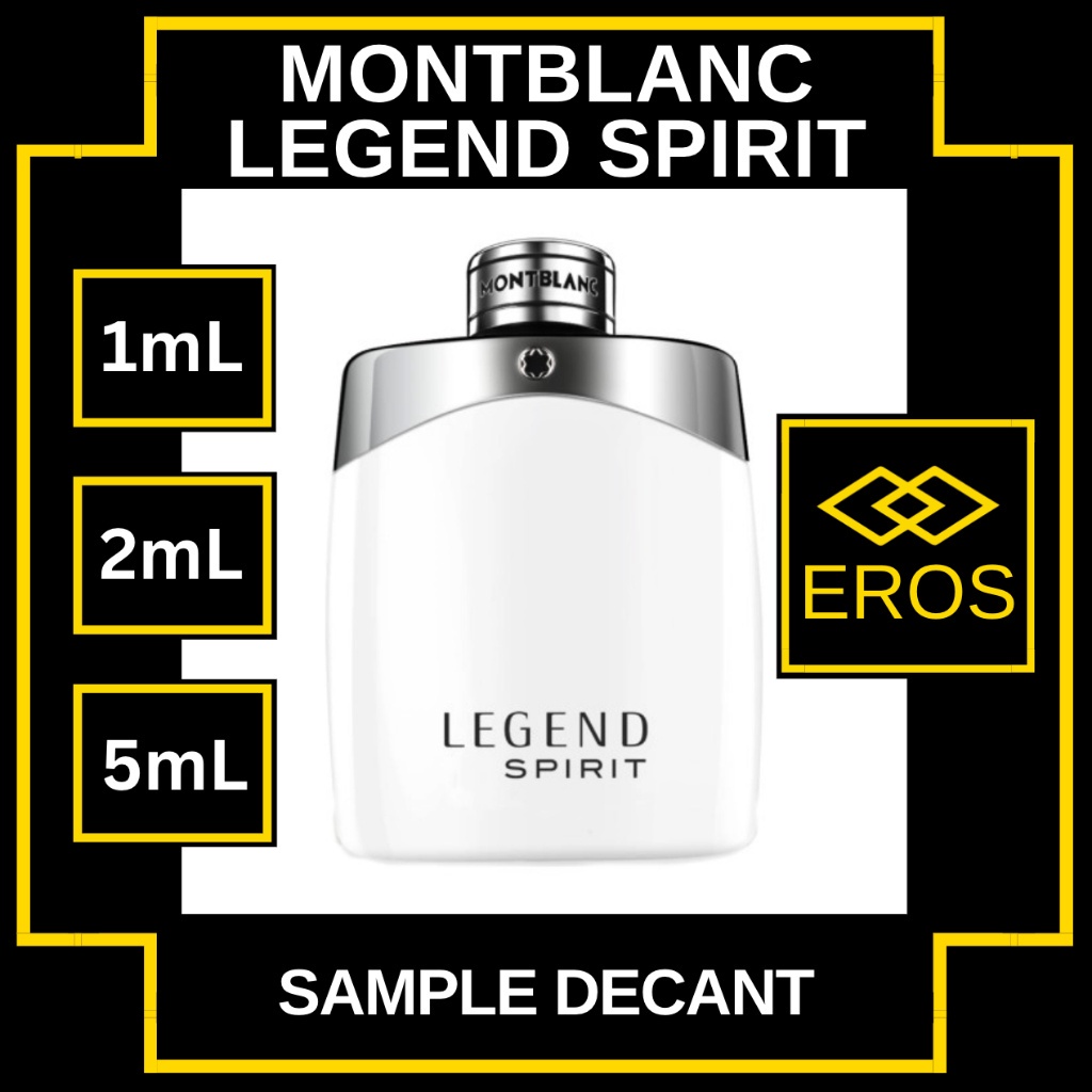 Mont Blanc Legend Spirit 1mL 2mL 5mL decant perfume sample spray vial ...