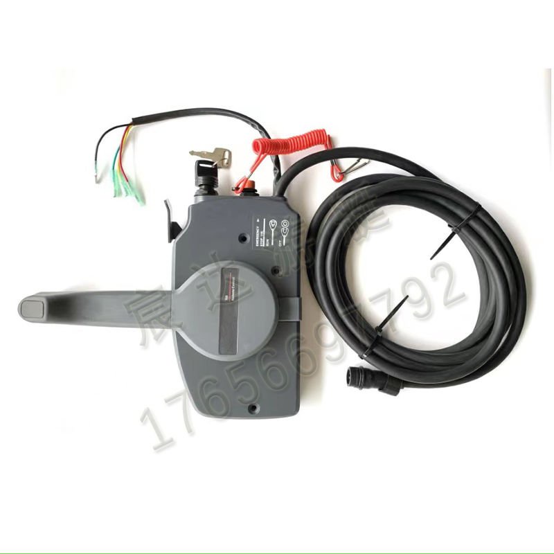 ♠ Outboard Motor Front Operating Throttle Gear Control Box Control Box ...