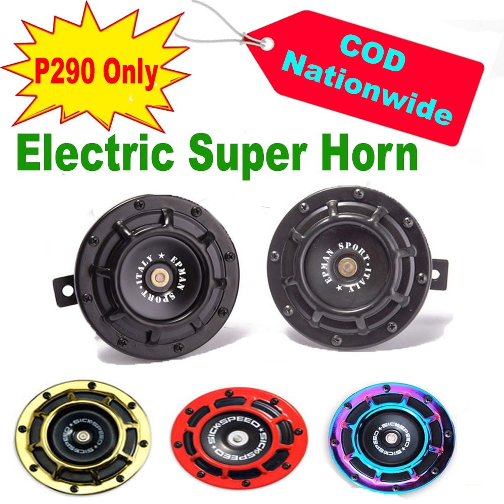 【Hot Sale】2pcs 12V 115dB Hella Super Loud Compact Electric Blast Tone ...