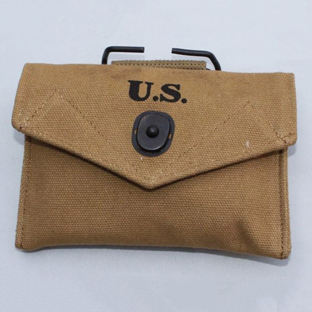 WW2 WWII US ARMY USMC MARINE MEDICAL FIRST AID CANVAS BAG POUCH ...